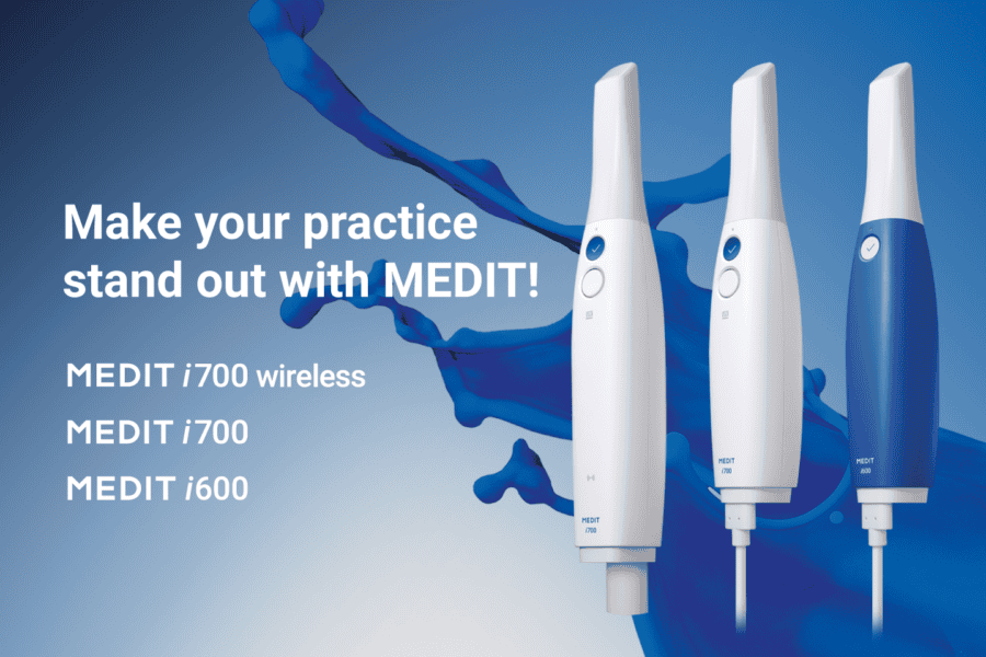 MEDIT i600, MEDIT i700, & MEDIT i700 Wireless - Dentistry Today